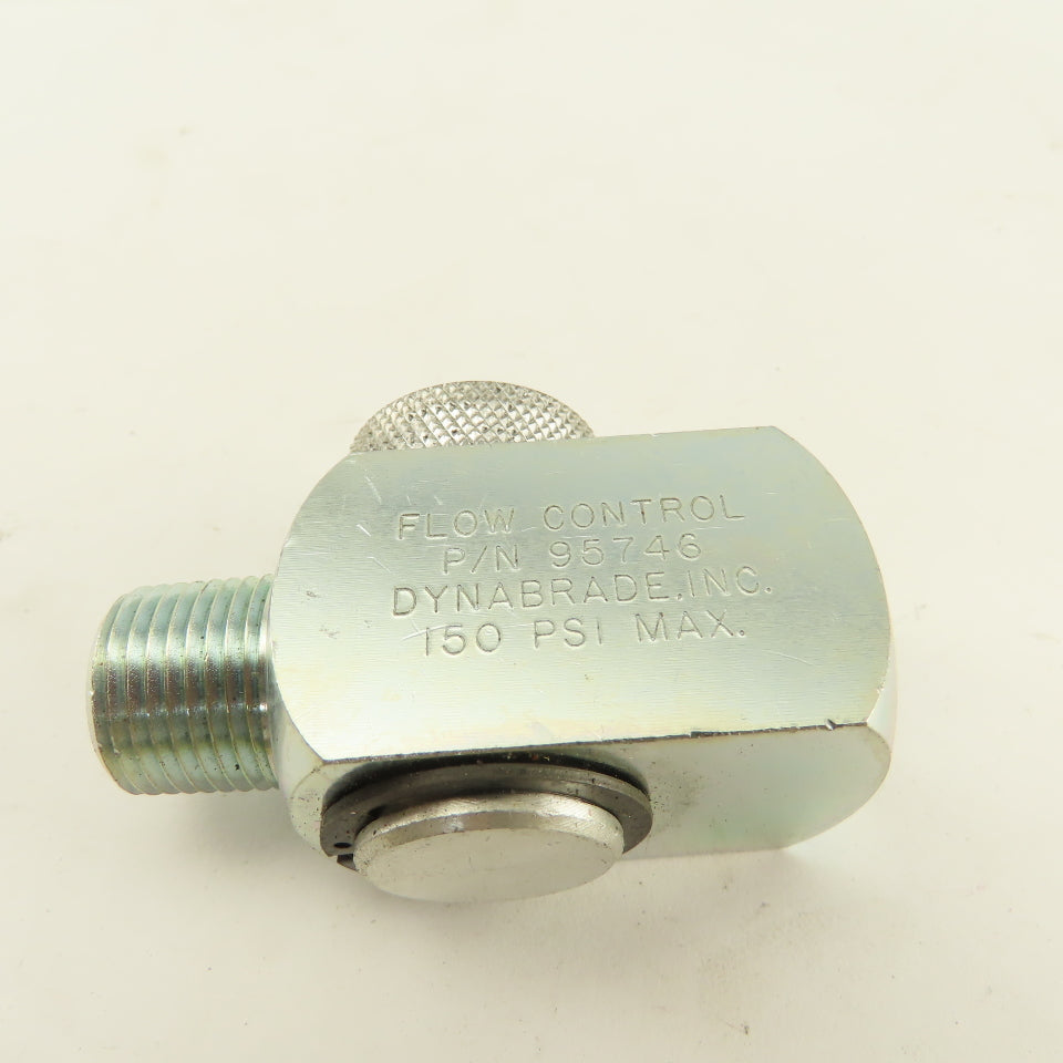 Dynabrade 95746 3/8 Male x 3/8 Female Ported Abrasive Tool Air Flow Re ...