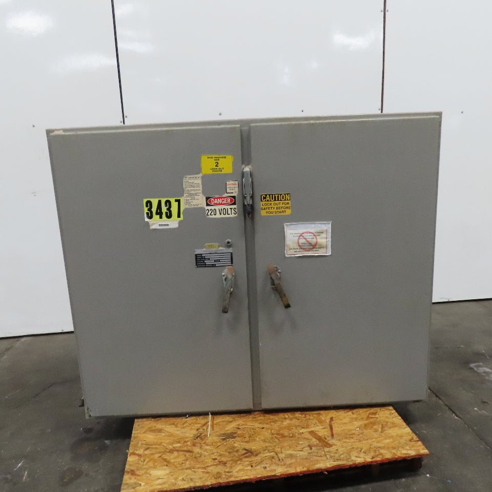60" x 50" x 13" Electrical Cabinet Enclosure W/ Disconnect – Bullseye ...