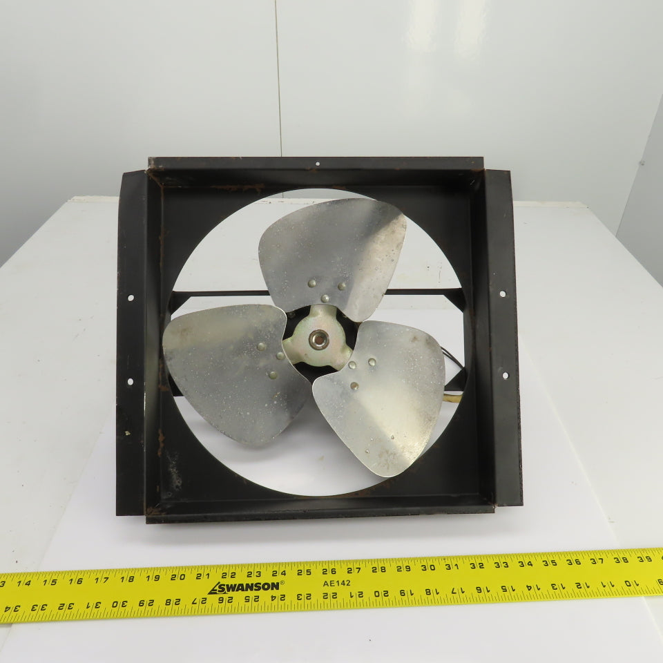 3 Blade Axial Cooling Fan 17" x 15-1/4" Flange Mount – Bullseye ...