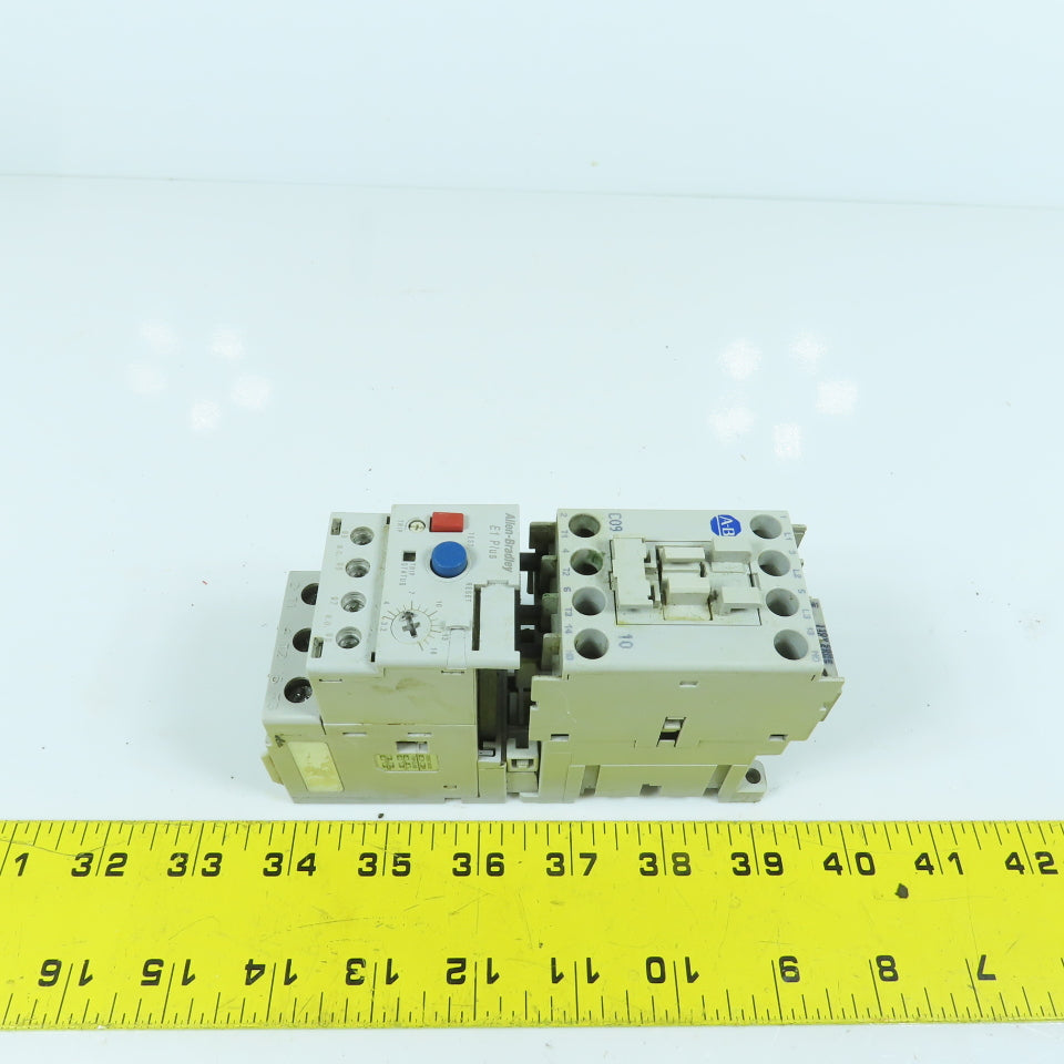 Allen Bradley 100-C09*10 600V Contactor 120V Coil W/193-EEDB Overload ...