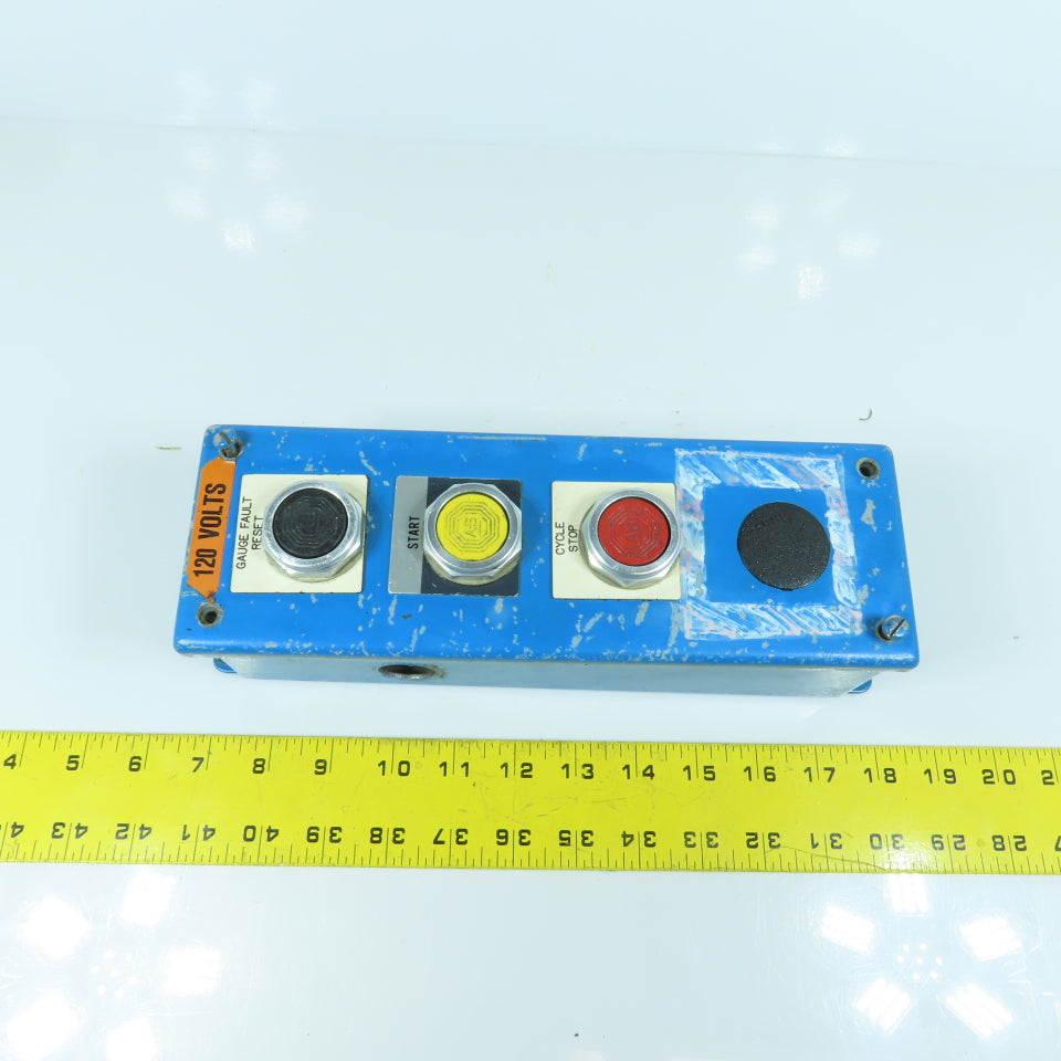 800T-A 3-Button Operator Control Station Momentary Contact Switches 60 ...