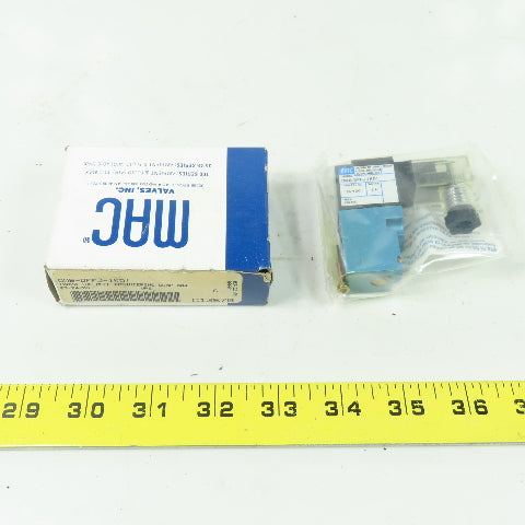 MAC DMB-DFFJ-1KD1 24VDC Solenoid Valve 120PSI 2.4W – Bullseye ...
