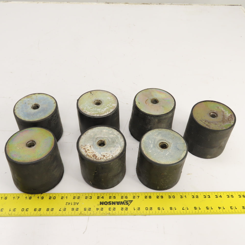 Kaeser Anti-Vibration Rubber Pads Machine Mount 4" x 4" From CS 121 Lo ...