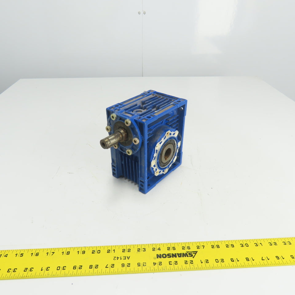 Motovario NRV 063 30:1 Ratio Gear Reducer 19mm Input Shaft 25mm Bore O ...