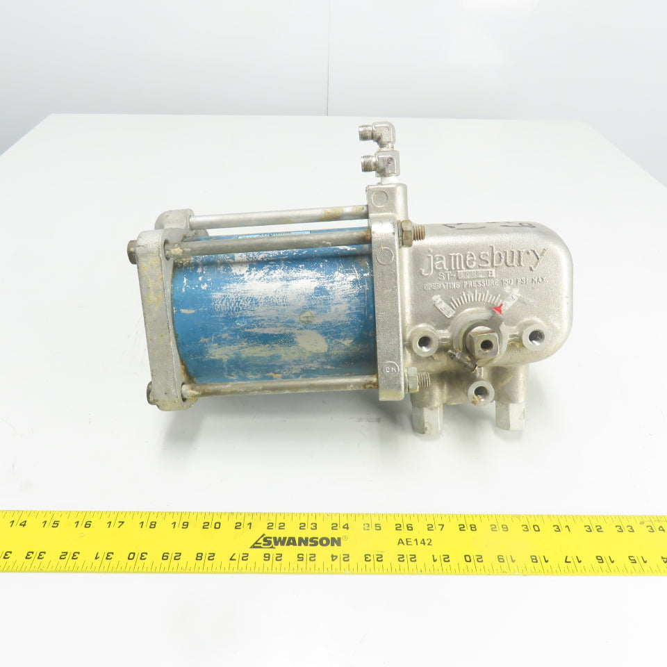 Jamesbury ST-60MS Pneumatic Spring Return Valve Actuator 150PSI Max ...