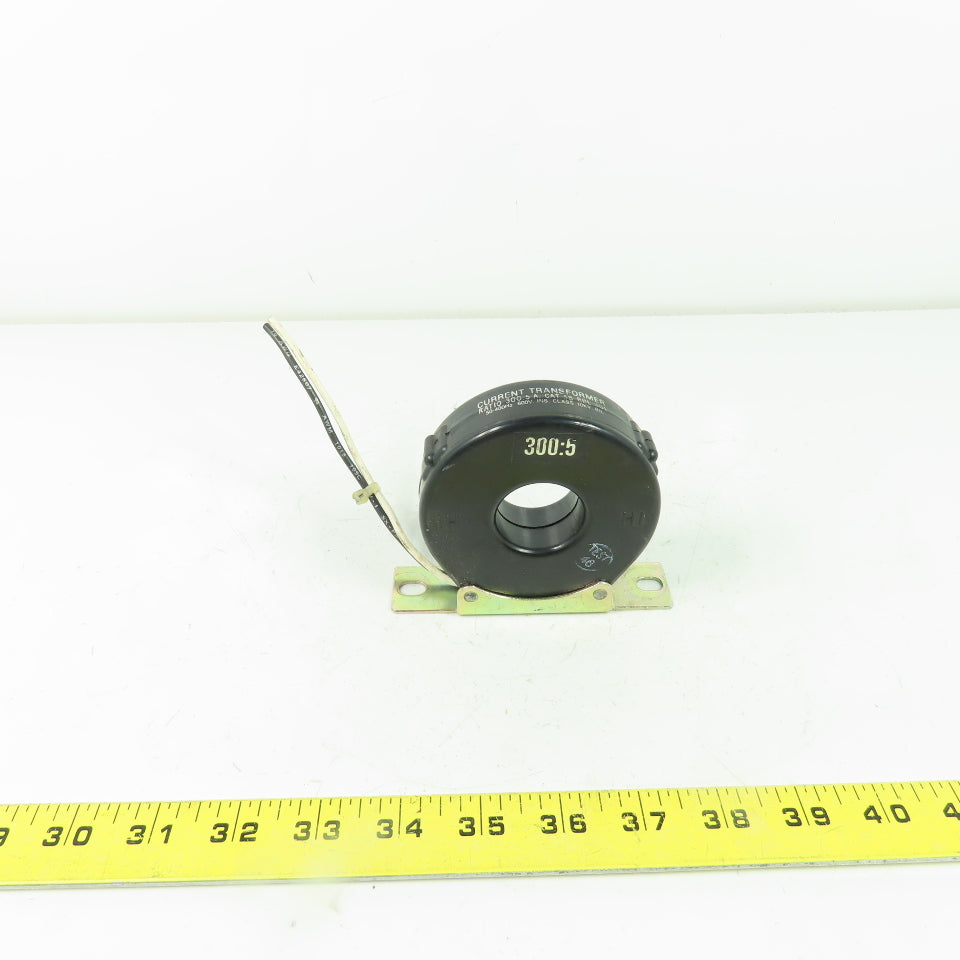 Ram Meter 58 RBL-301 Current Transformer 300:5 Ratio 10KV 600 V ...