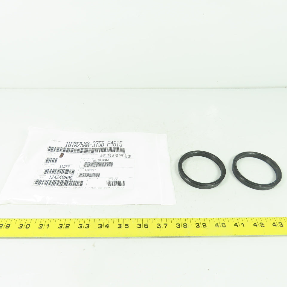 Zatkoff Seals & Packings 18702500-375B P4615 Deep Type B Polypak AU-90 ...