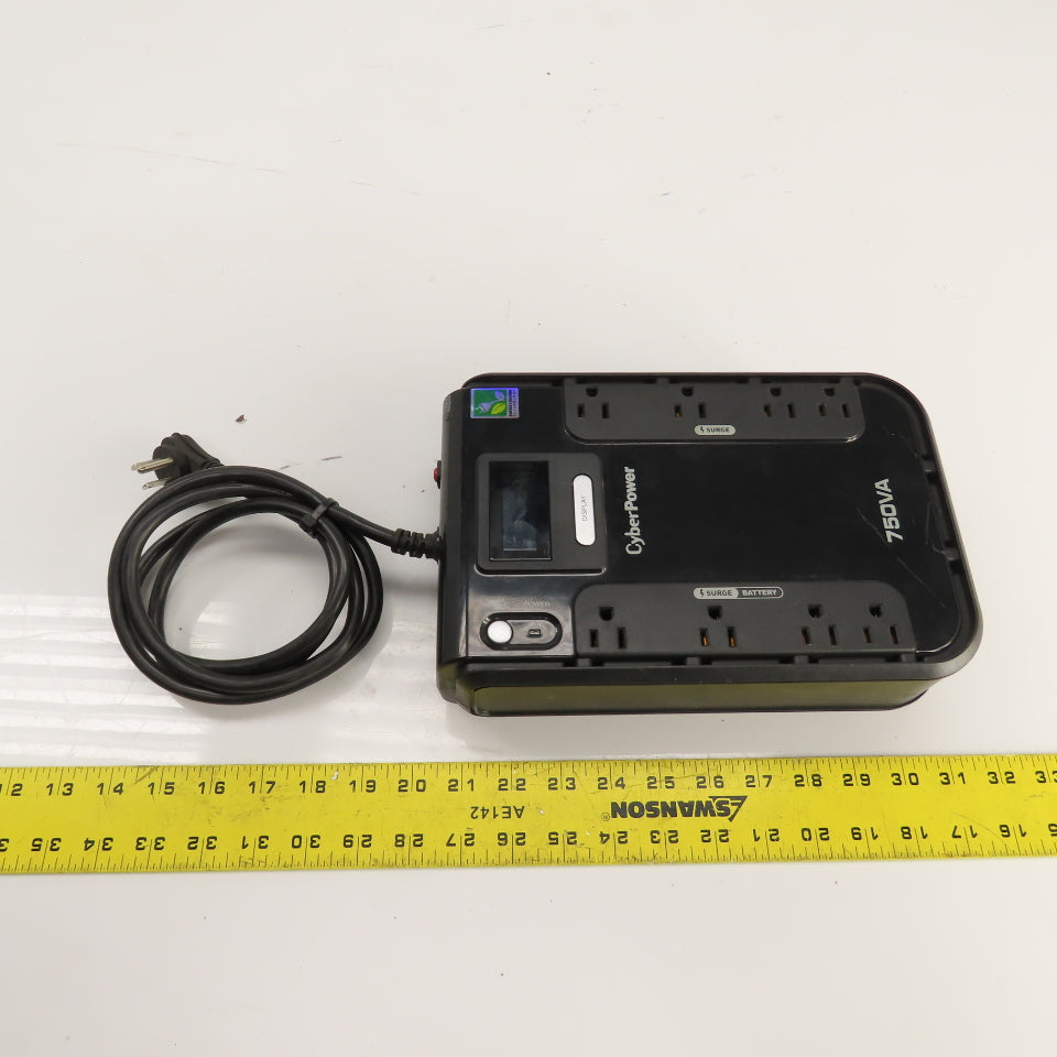 CyberPower CP750LCD Intelligent 750VA UPS 120V 420W 8-Outlets ...