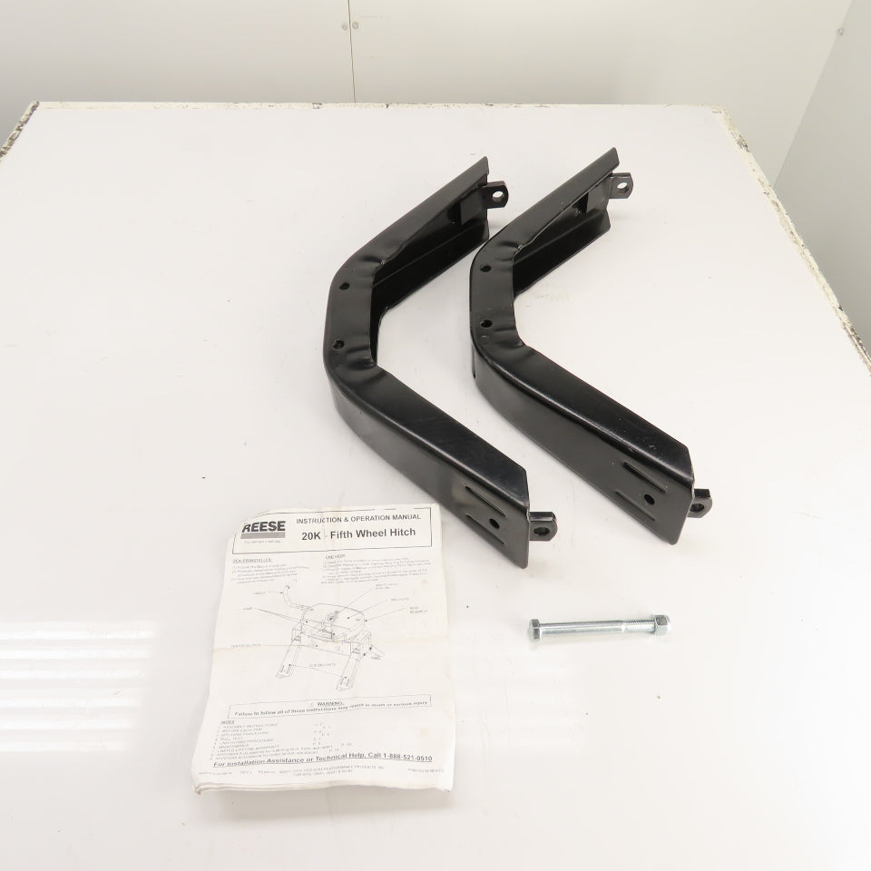 Reese 30834 20K Fifth Wheel Hitch Side Bracket Kit lot of 2 – Bullseye ...