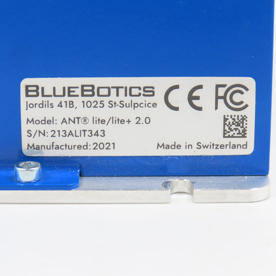 BlueBotics ANT lite/lite + 2.0 Vehicle Control & Positioning System Co ...