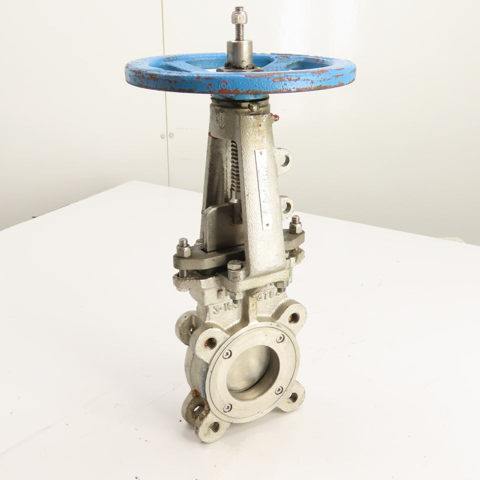 FNW Figure 2000BT 3" 150 LB Knife Gate Valve 316SS Stainless – Bullseye ...