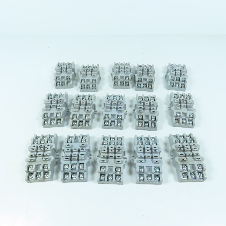 Potter & Brumfield 27E121 Relay Sockets 11-Pin 300V 15A Lot of 15 ...