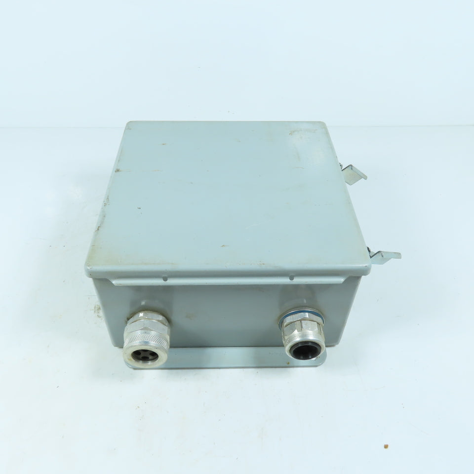 Hoffman A808CH Type 12 13 Cutout Box Junction Enclosure 8x8x4 Hinged ...