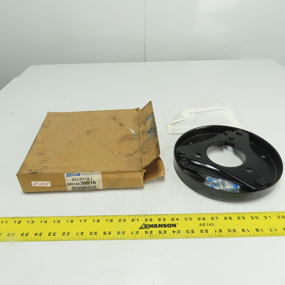 Lovejoy 39516 80 DLT SPCR FLNG Deltaflex Size 80 Spacer Flange ...
