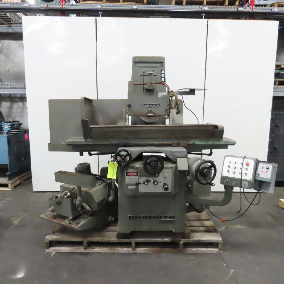 Okamoto ACCUGAR-124N 12" x 24" Precision Surface Grinder 3.7kW 230/460 ...