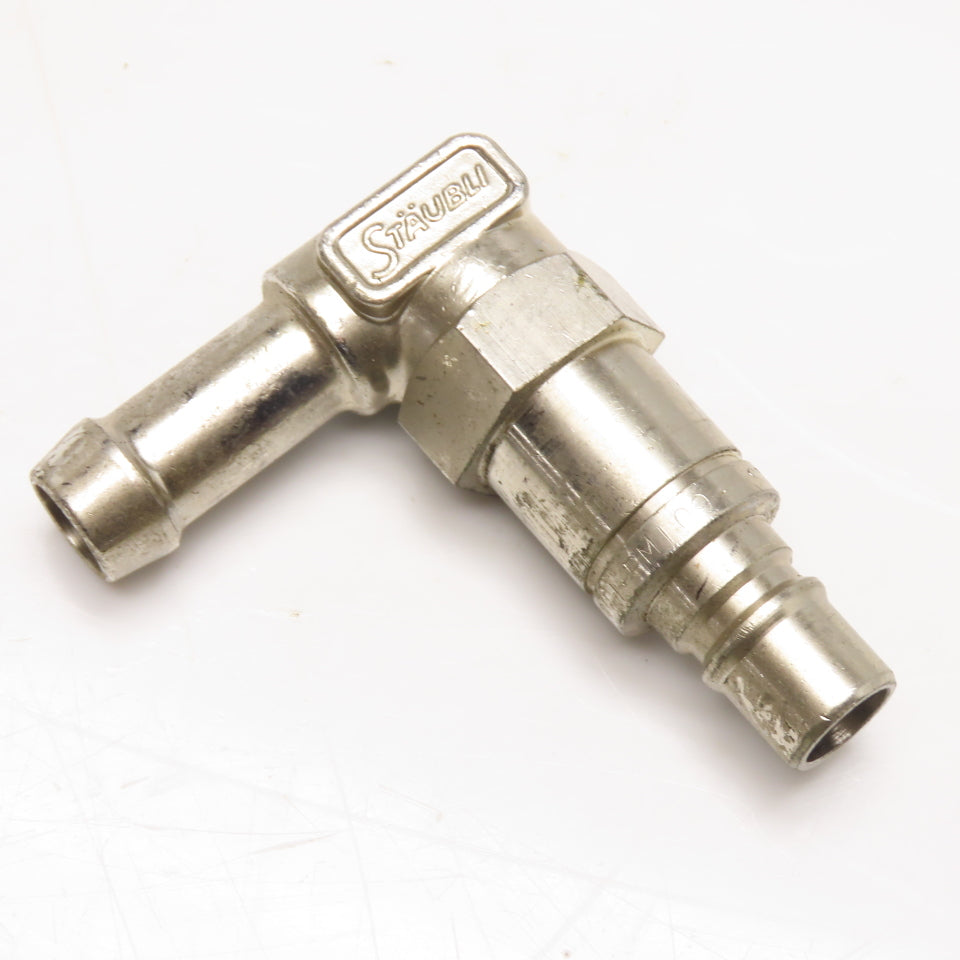 Staubli RMI 09 Temperature Control Quick Coupling 10mm Bore 90° 1/2" H ...