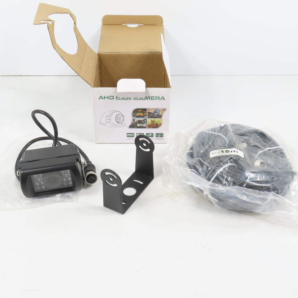 AHD AC-5880 Car Truck Backup Camera NTSC 12V DC 3.6mm Lens W/ 15m Cabl ...