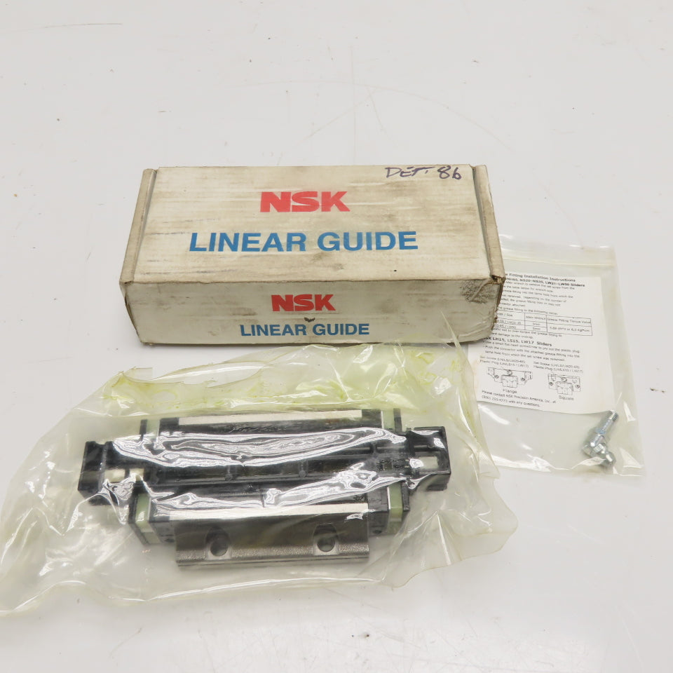 NSK NAH20GMZ Linear Guide Block – Bullseye Industrial Sales
