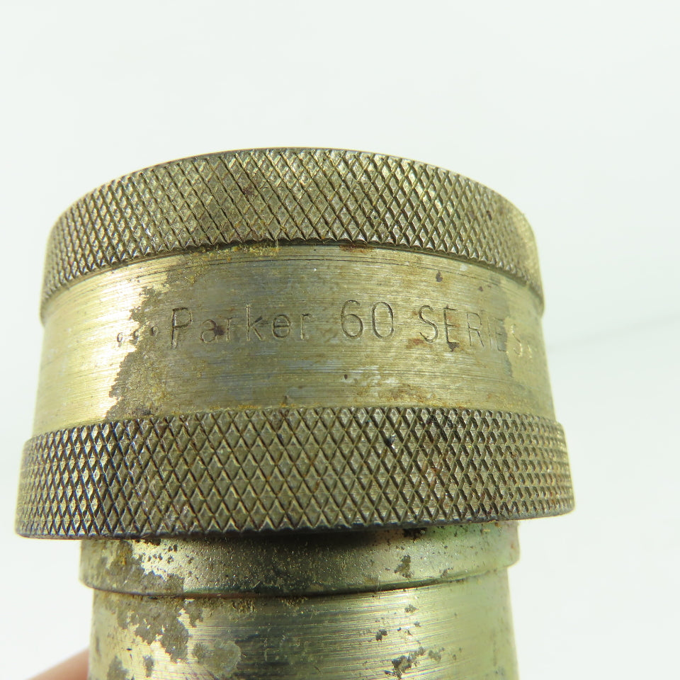 Parker H8-62 60 Series Female Body Hydraulic Quick Disconnect Coupling ...