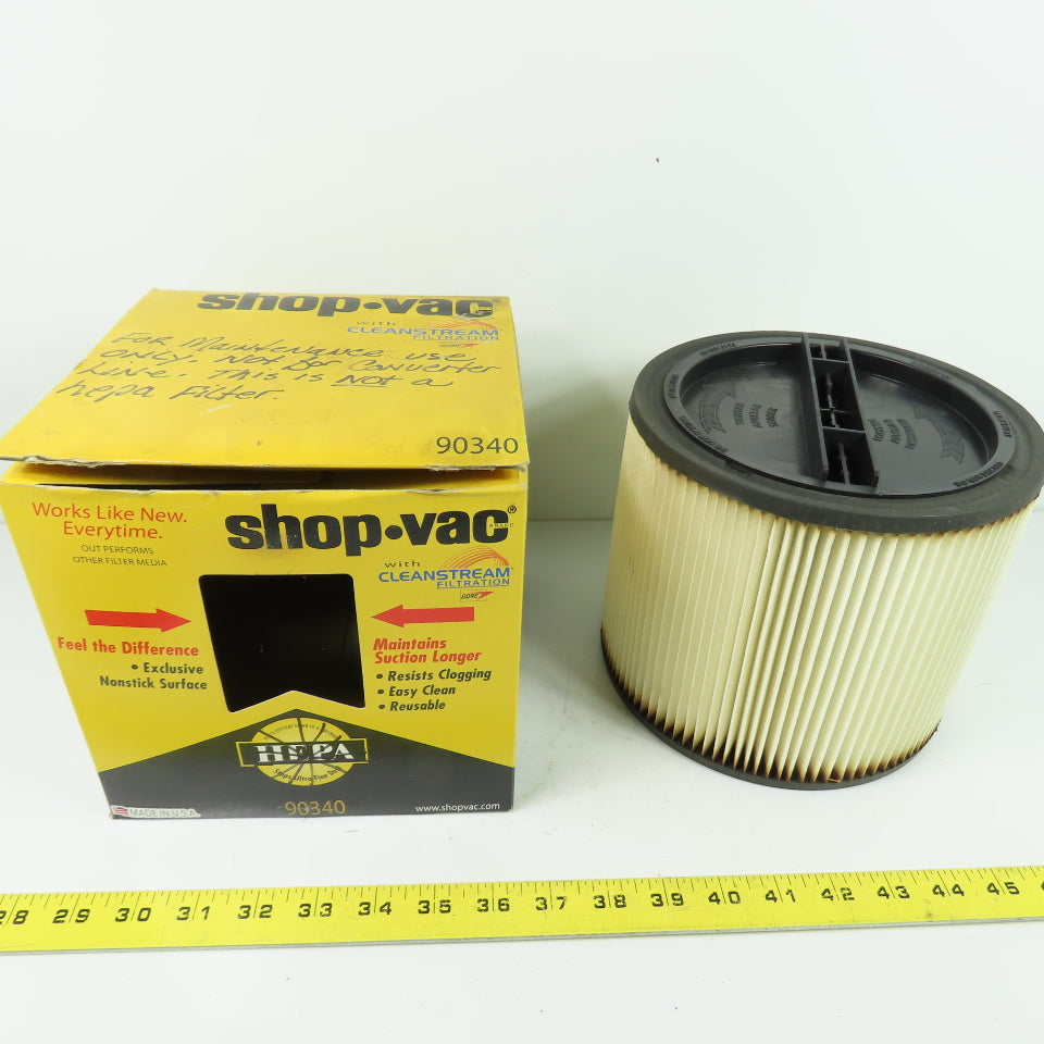Shop-Vac 90340 CleanStream GORE-TEX Replacement Cartridge Filter ...