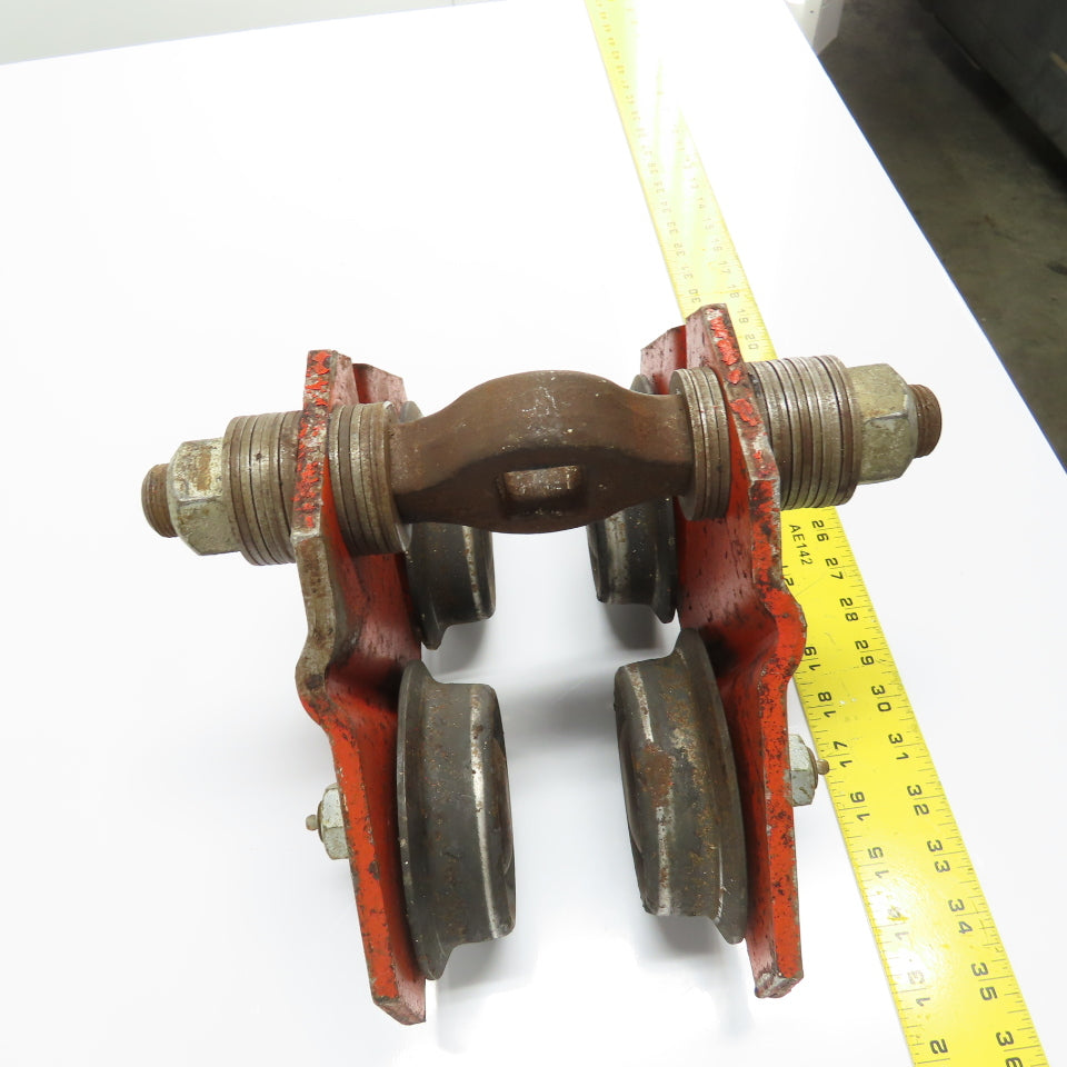 Coffing Hoist TF-20-P 1 Ton Manual Push/Pull Hoist Trolley 3"- 6" Beam ...
