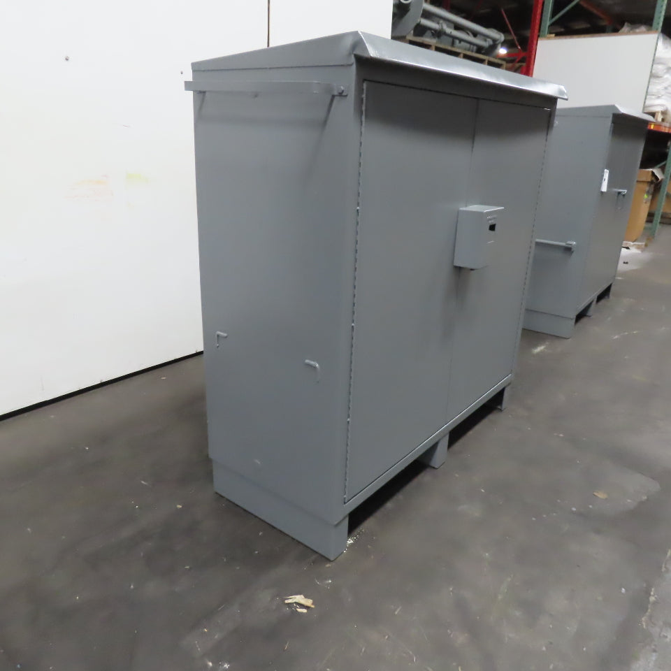Durham 60" x 24" x 60" Steel Job Site Industrial Storage Cabinet 3 Fix ...