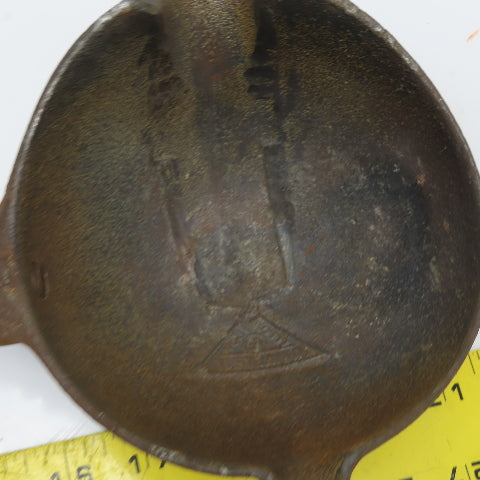 Rowell 5" Antique Metal Casting Ladle 16" Handle 22" OAL – Bullseye ...