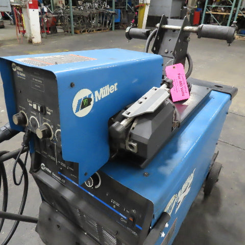 Miller 452 Deltaweld MIG Wire Welder 450A 480V 3Ph D-75S Dual Feeder W ...